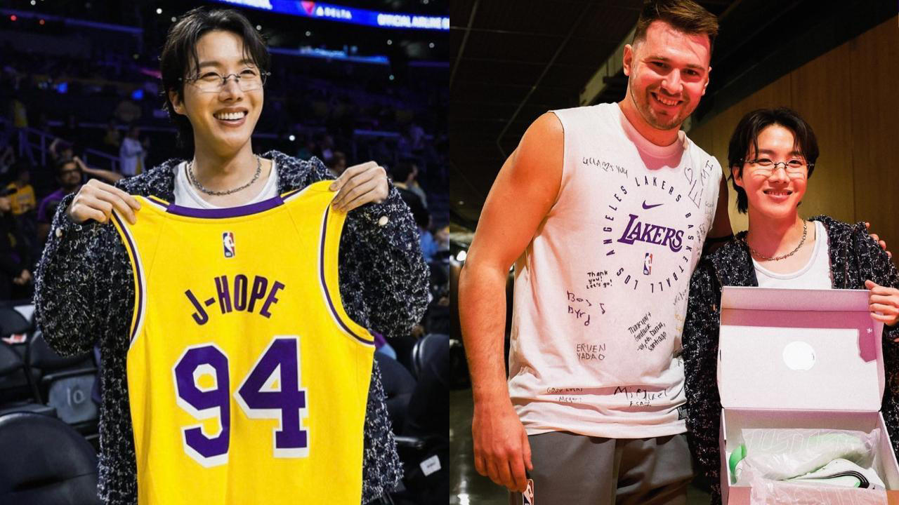 J Hope de BTS recibe regalo de Luka Doncic. - Punto Rojo | Radio